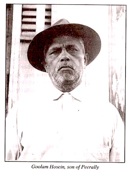 Goolam Hosein and Habib - Caribbean Muslims